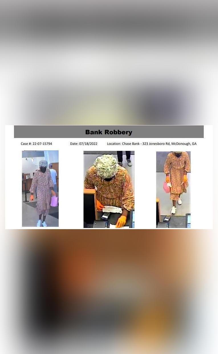 Man Dressed As Elderly Woman Robs Bank In Us Police Release Pictures