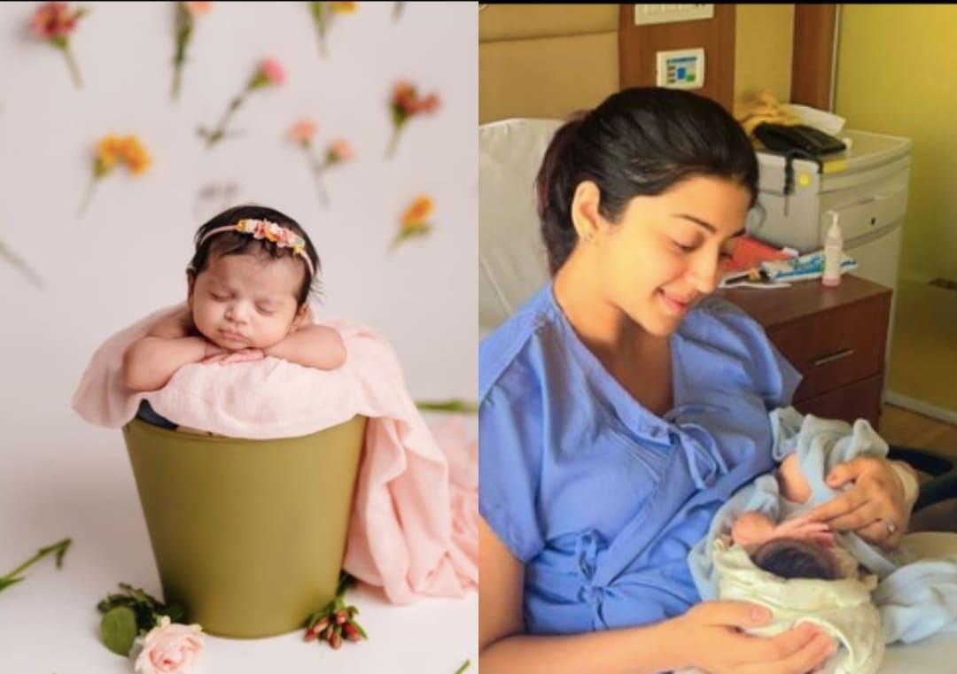 Actress Pranitha Subhash reveals daughter's face, names her Arna