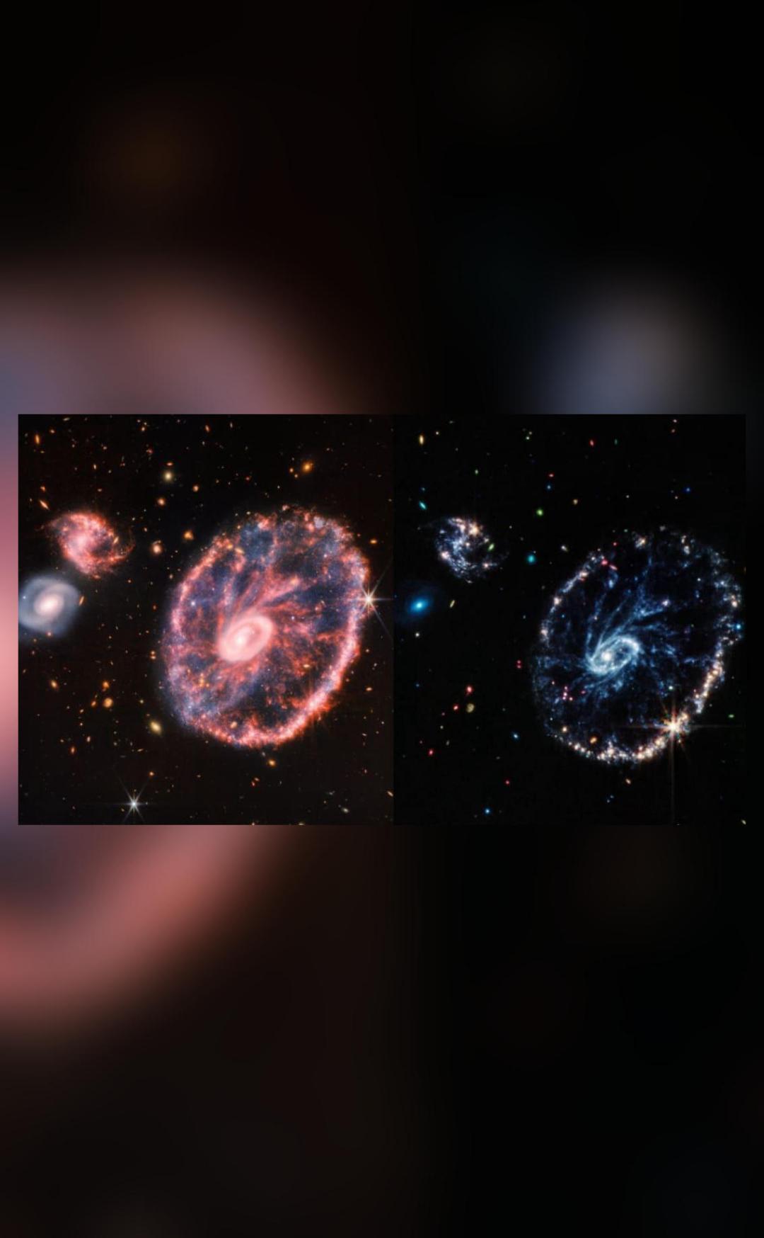 Pics of rare 'ring galaxy' taken by world's most powerful telescope ...
