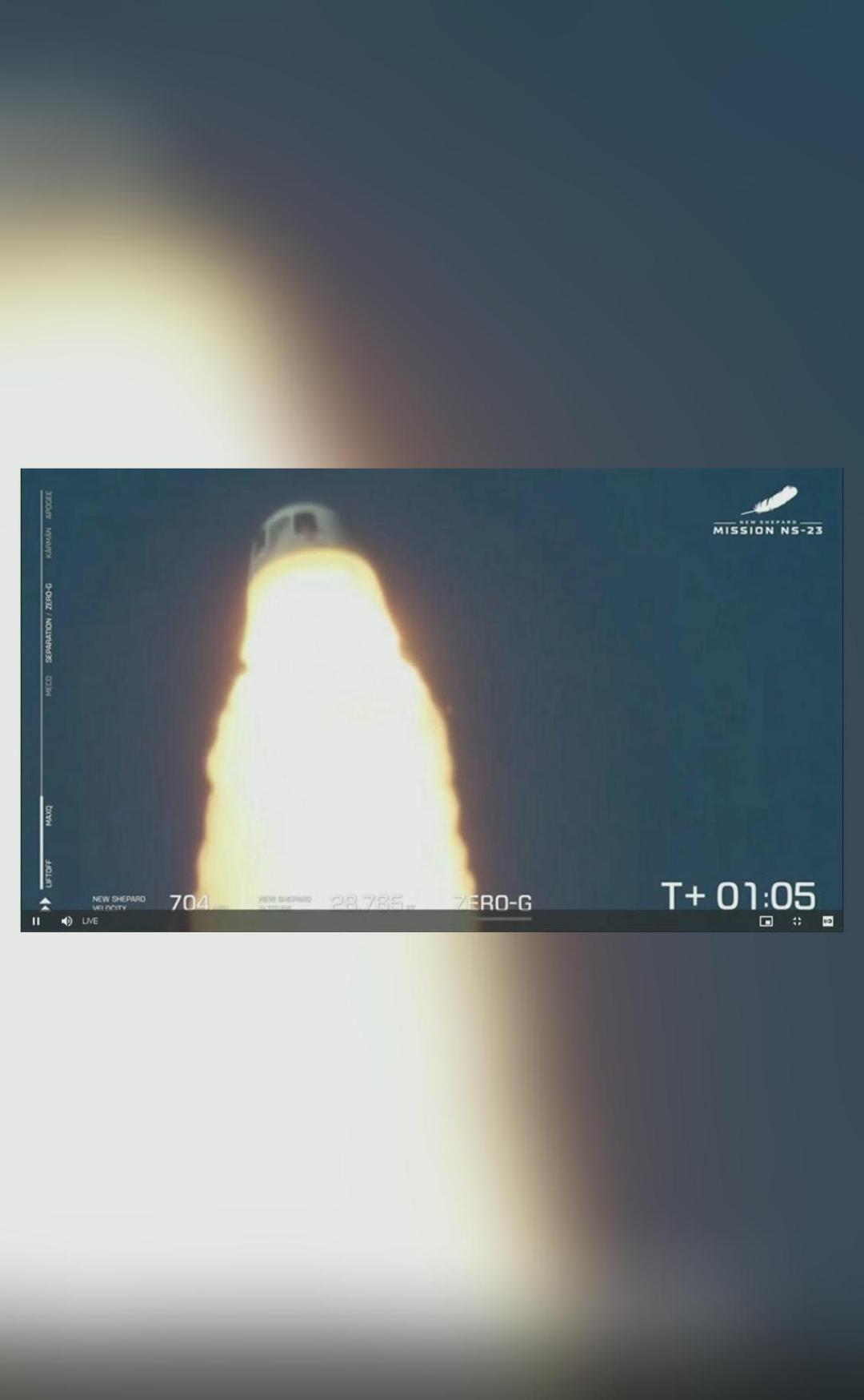 Blue Origin's uncrewed rocket explodes a minute after launch, video ...