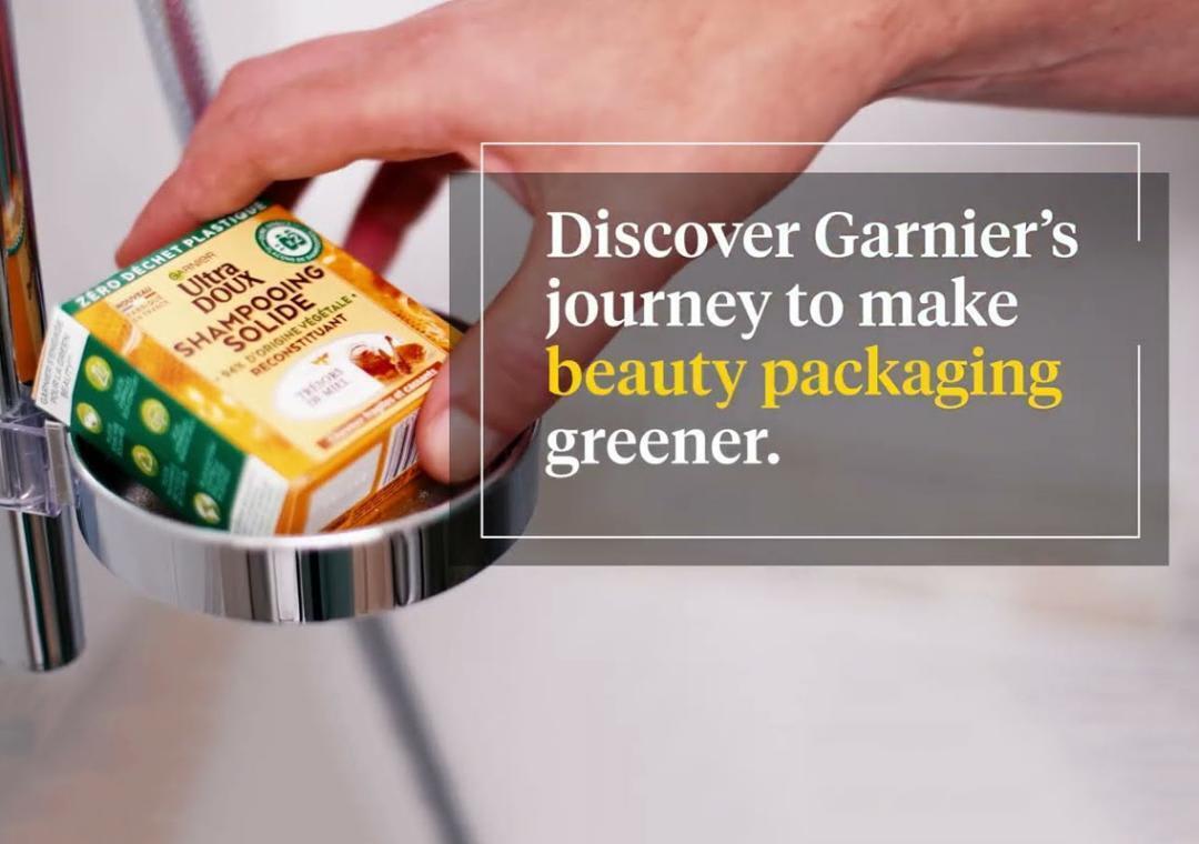 Garnier takes a green step towards sustainable beauty packaging