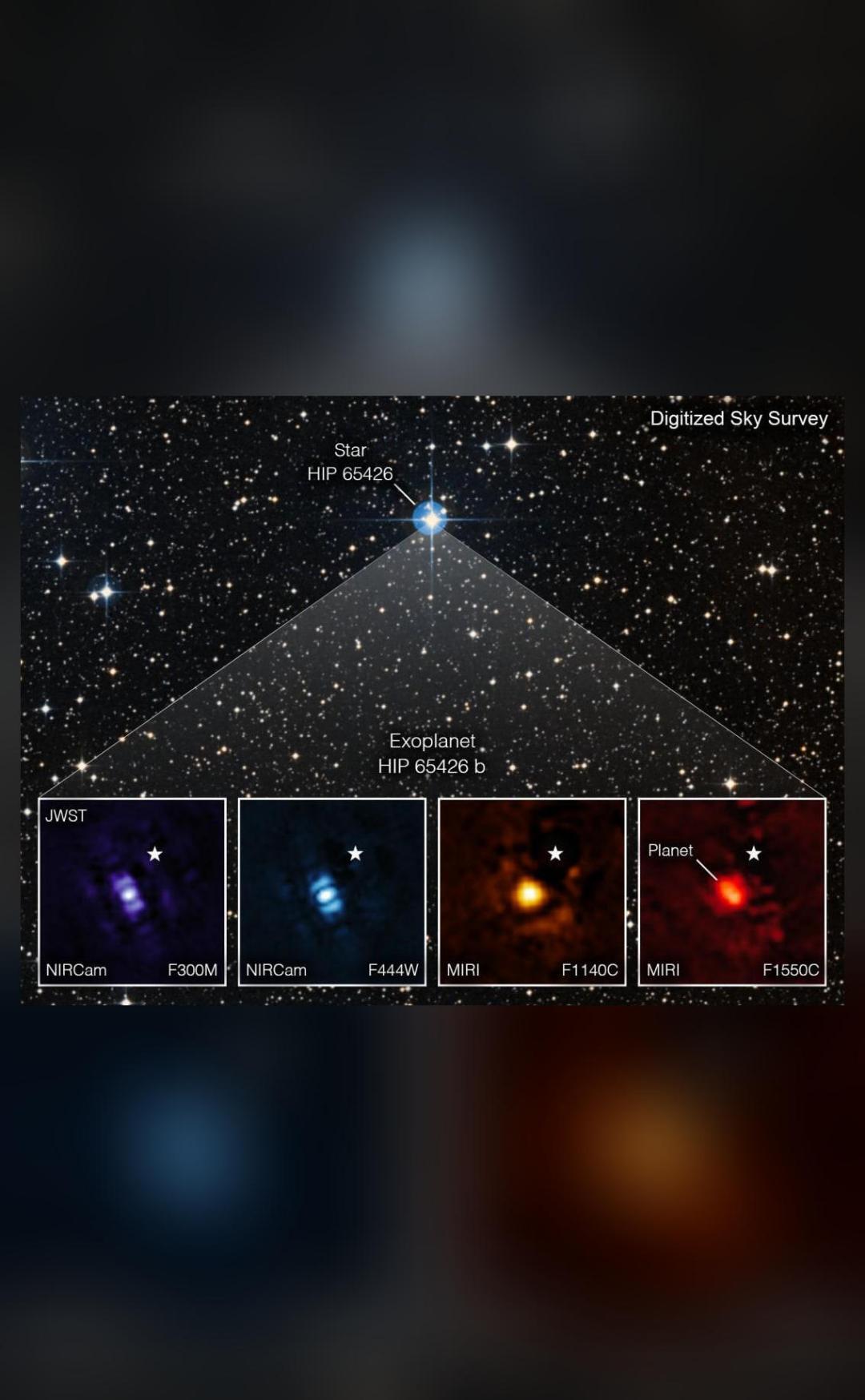1st pic of planet outside our solar system taken by most powerful ...