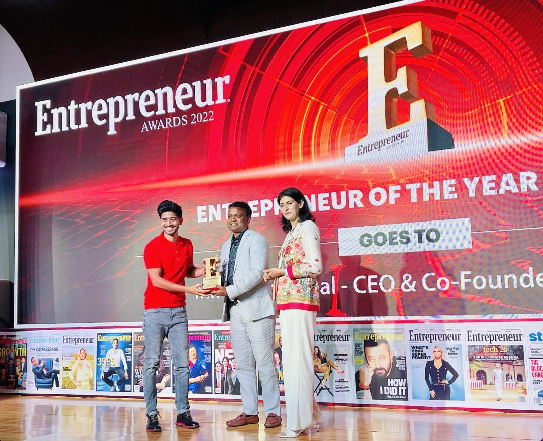 Inshorts Co-founder & CEO Azhar Iqubal named 'Entrepreneur of the Year ...