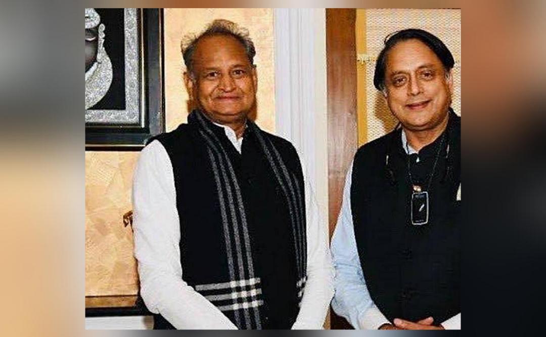 'Seeking owner's manzoori'?: BJP on Gehlot, Tharoor meeting Sonia ...