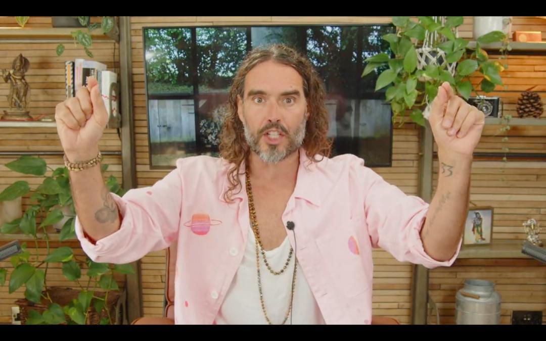 I'm moving to Rumble: Russell Brand as YouTube censors his COVID-19 video