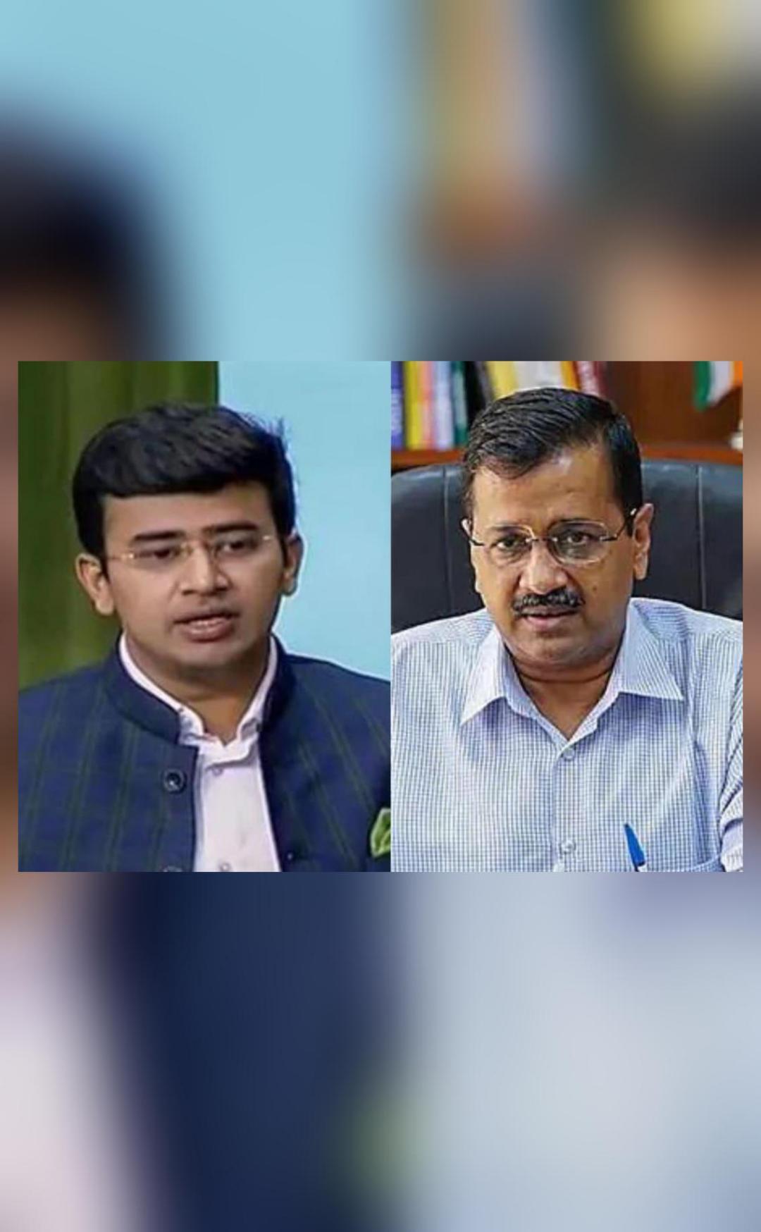 Kejriwal 'biggest U-turn leader' in India: BJP leader Tejasvi Surya ...