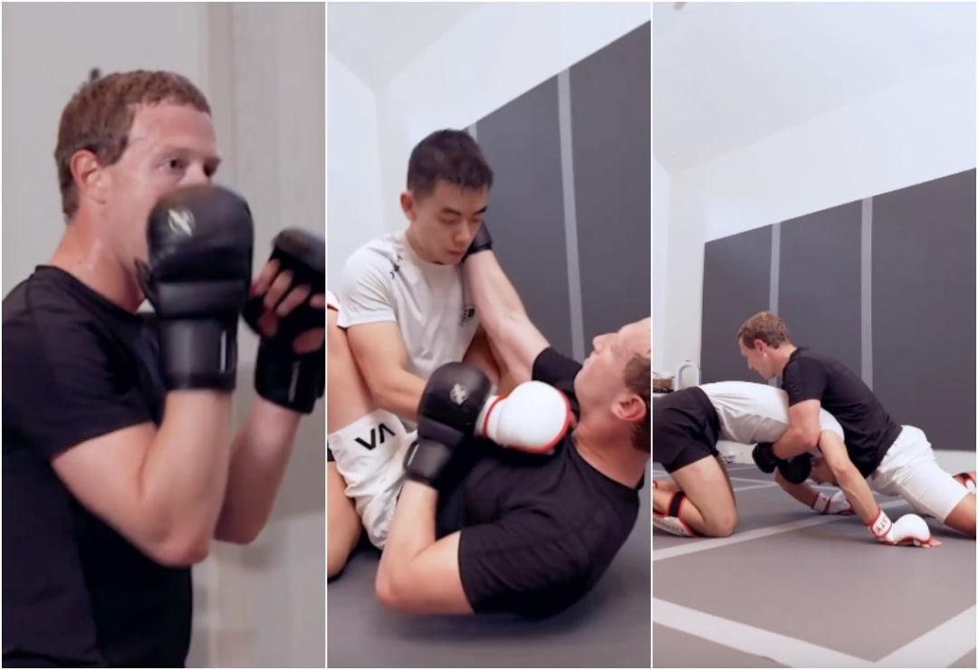 Zuckerberg Shares Video Of Him Training With Mma Fighter Khai Wu