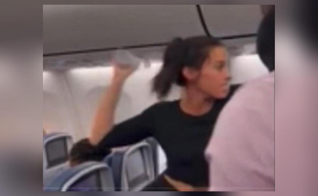 US woman told to move dog on plane abuses cabin crew, hits man with ...