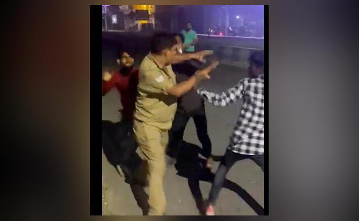 Video shows men beating UP constable on being asked to wear helmets ...