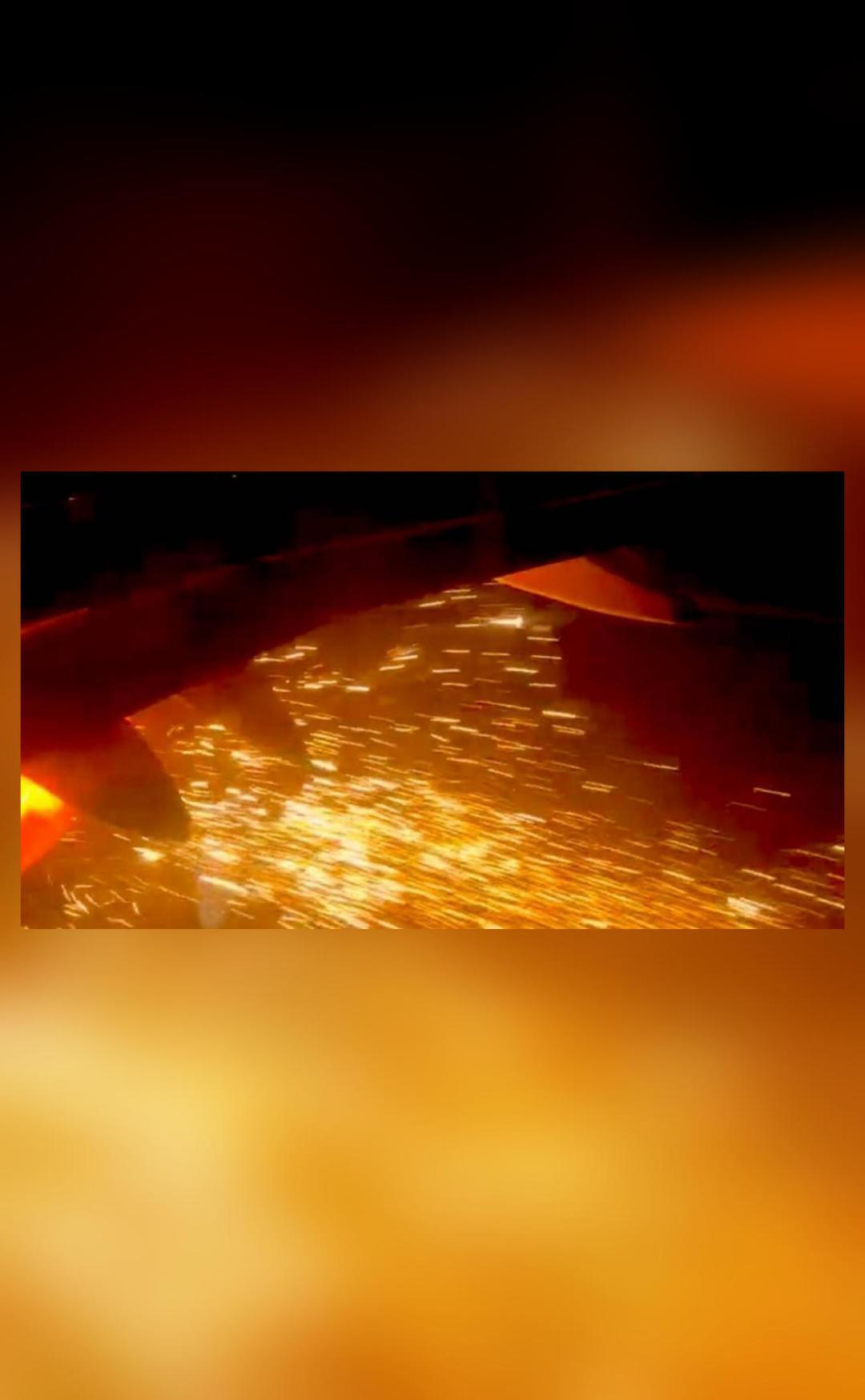 Video shows the moment B'luru IndiGo flight caught fire on runway in Delhi