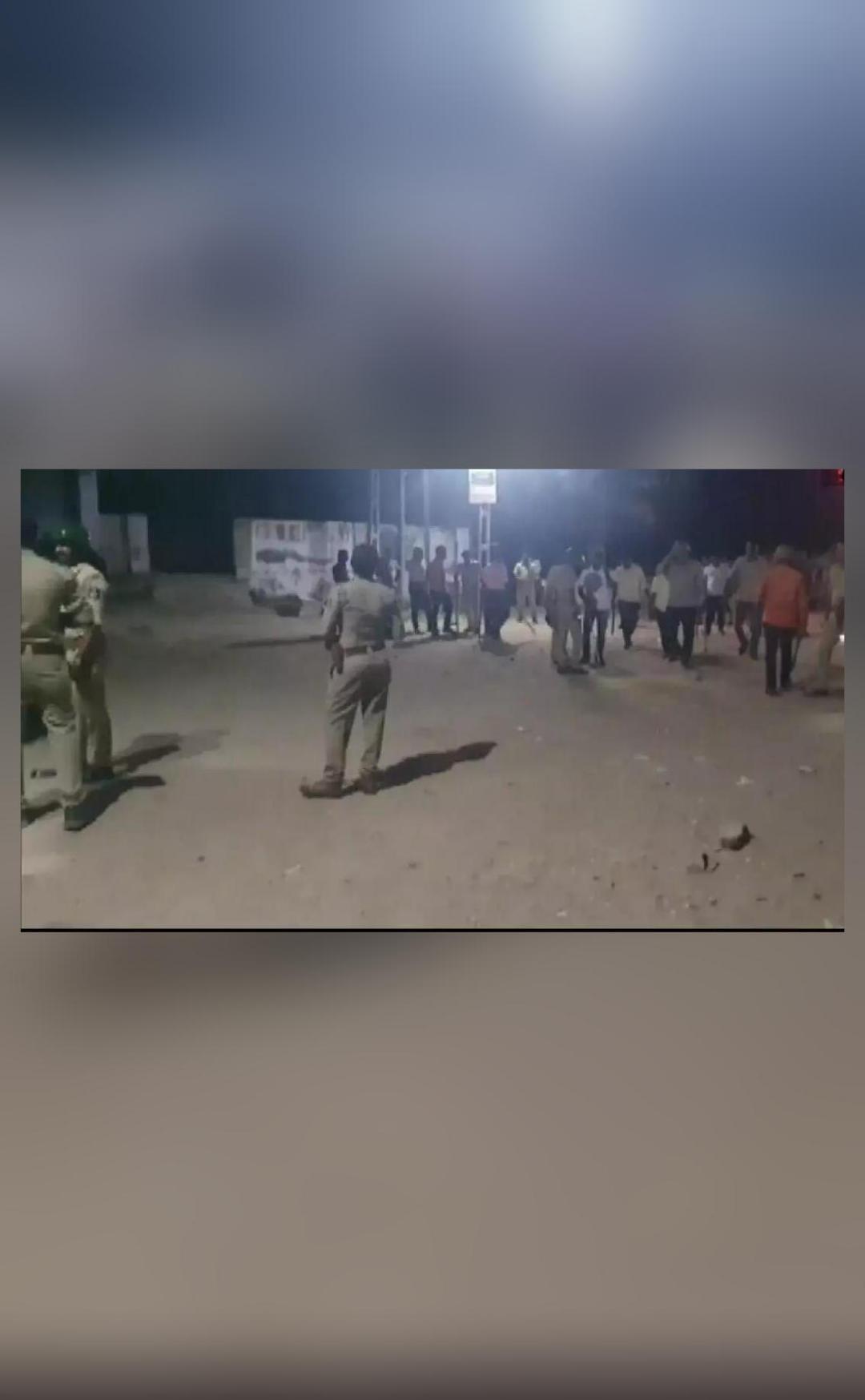 Muslim mob tried to attack temple: Police on Kheda stone pelting ...