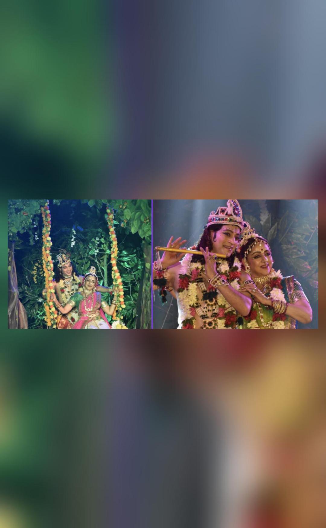 Hema Malini dresses up as Radha to perform in Mathura stage show ...