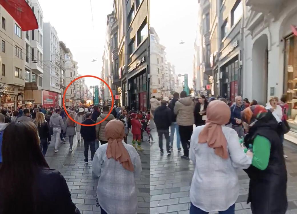 Video shows the moment explosion occurred at Istanbul's busy pedestrian ...