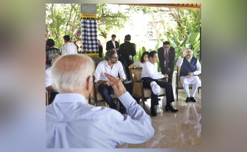 Us President Biden Salutes Pm Modi At G20 Summit Pic Goes Viral