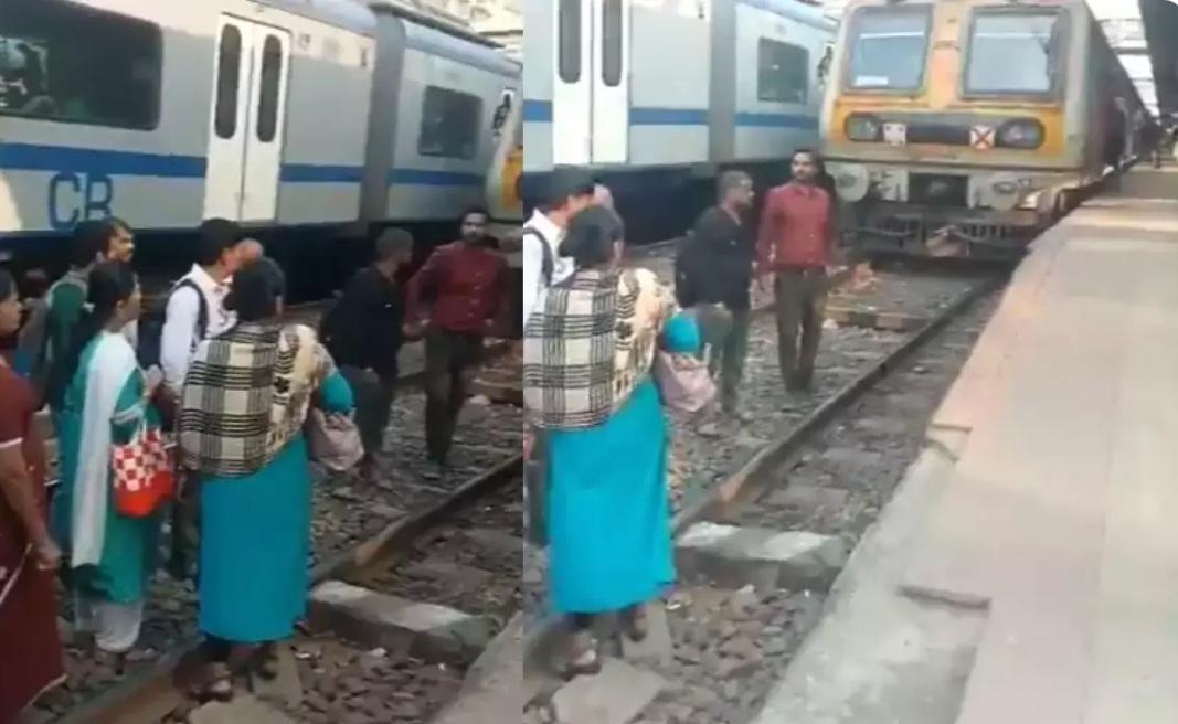 Angry over delay, passengers stop local train in Thane | National News ...