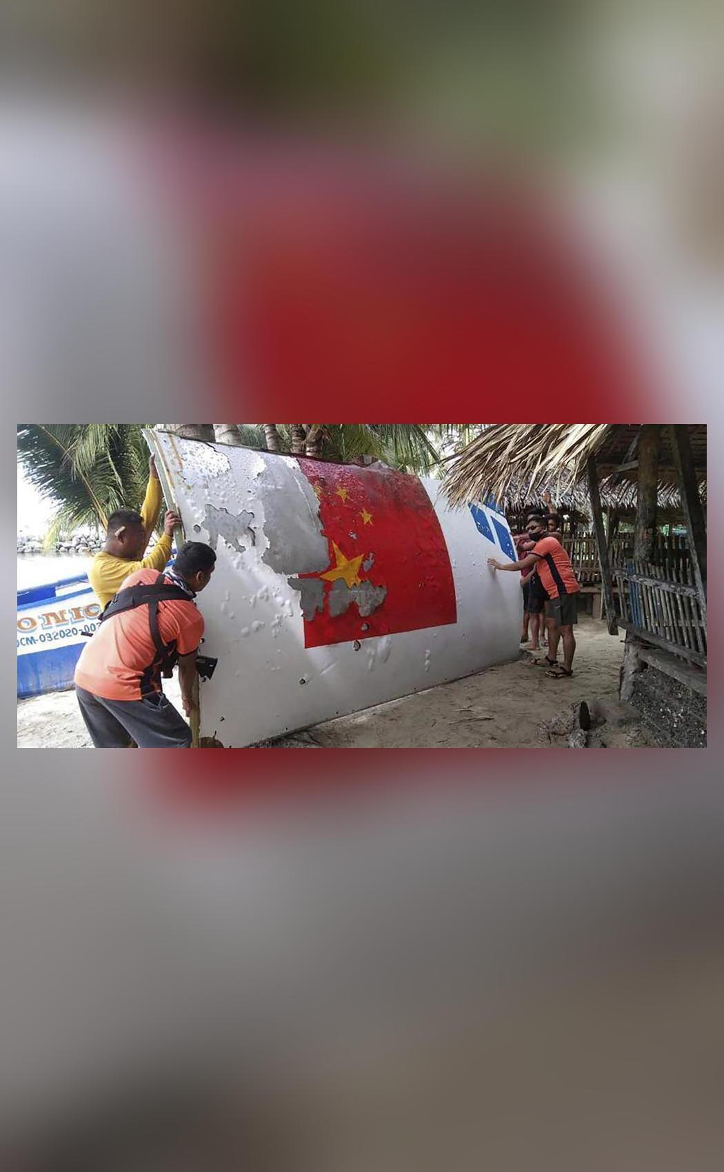 Chinese Coast Guard seizes rocket debris from Philippine Navy