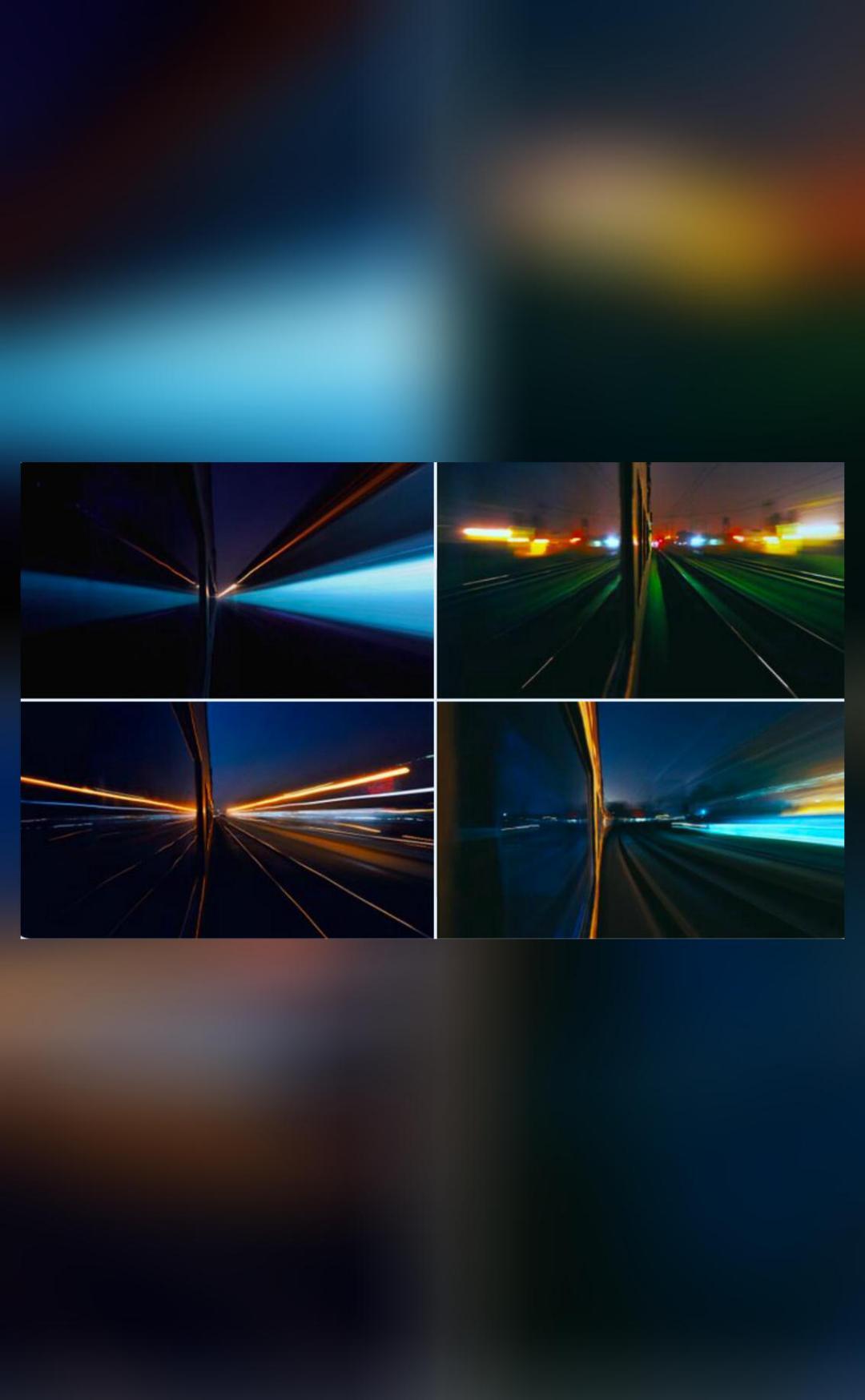 Railways share pics of light captured through running train, Twitter ...