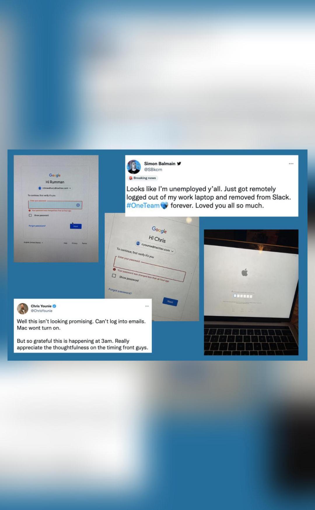 Twitter staff start losing access to work emails & devices amid layoffs ...