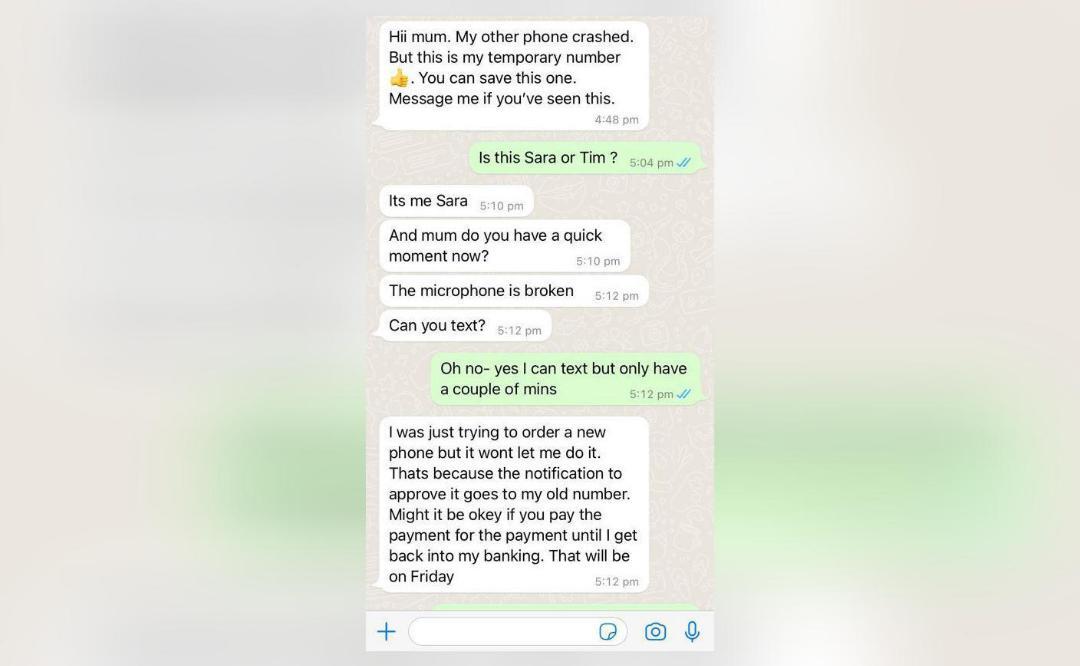 'Hi mum' text message scam causes Australians to lose over $7 mn in ...