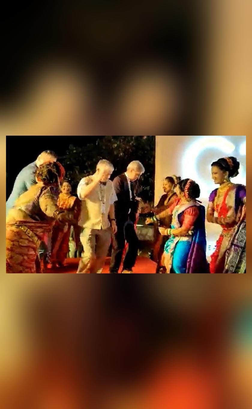 G20 delegates dance to Maharashtrian music with local dancers in Mumbai