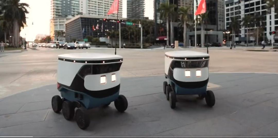 Uber Eats to use sidewalk robots to deliver food in Miami
