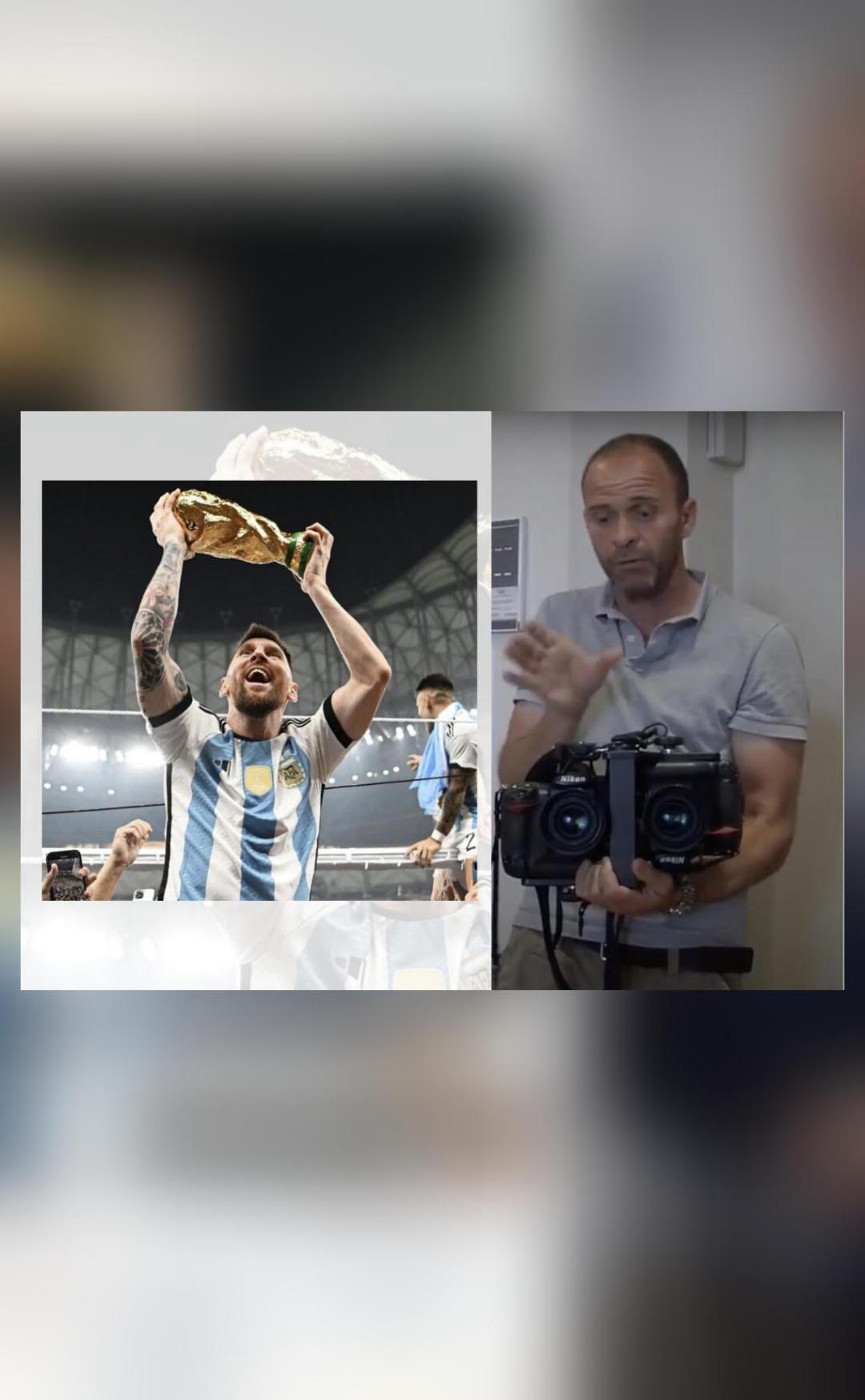 I was 2 m away from him: Photographer behind Messi's viral FIFA WC pic ...