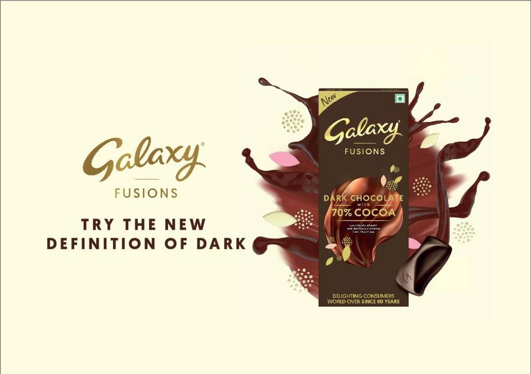 Galaxy India launches new range with Galaxy Fusions Dark Chocolate ...