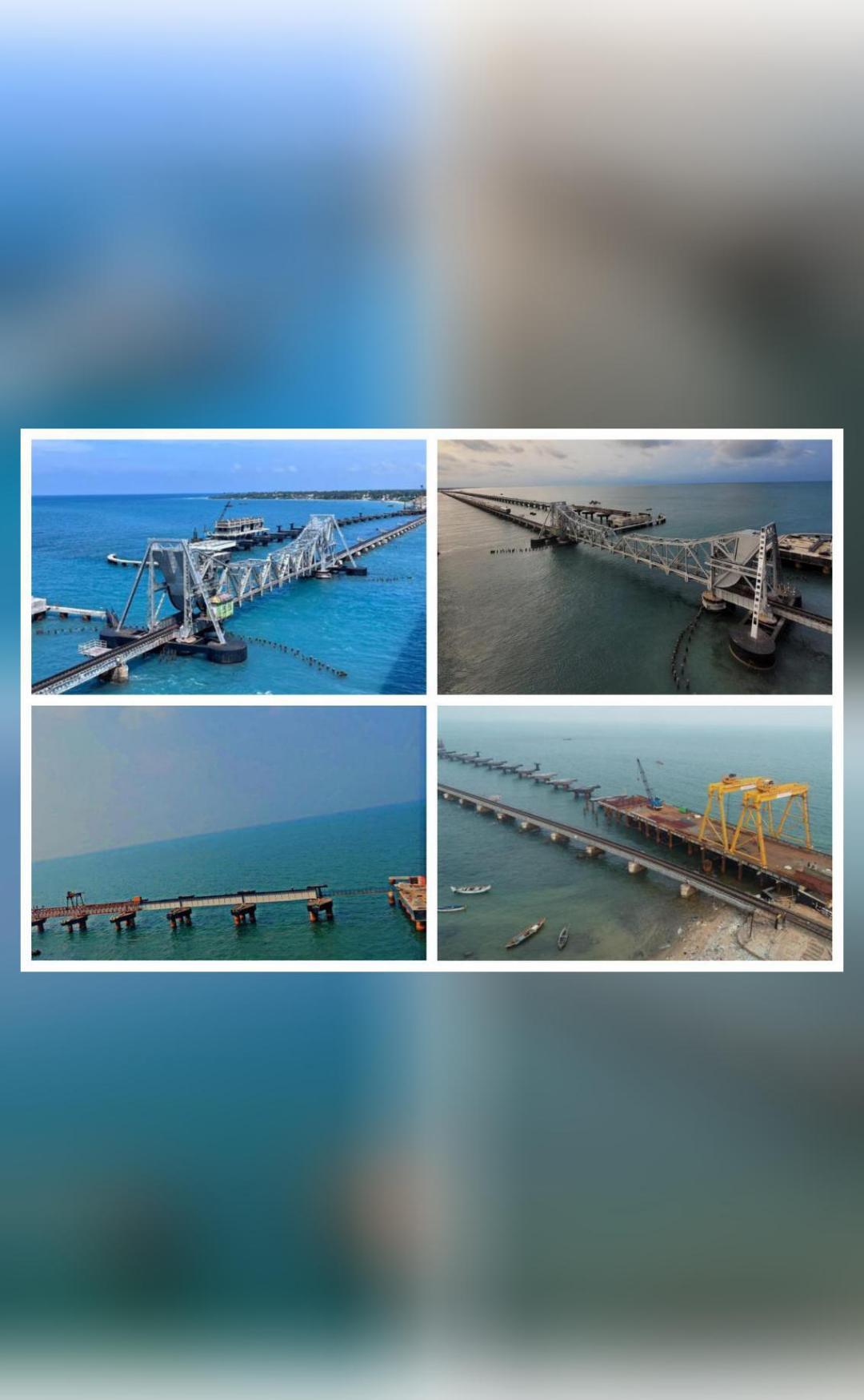 India's 1st vertical lift railway sea bridge 84% complete; pics released
