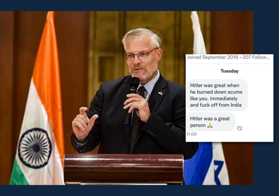 'F*** off from India, Hitler was great,' PhD holder to Israel envoy; he ...