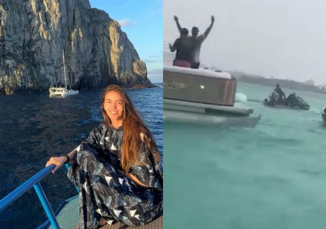 Woman Dies After Being Sucked Into Boat Propeller In Colombia Onlookers Scream In Video