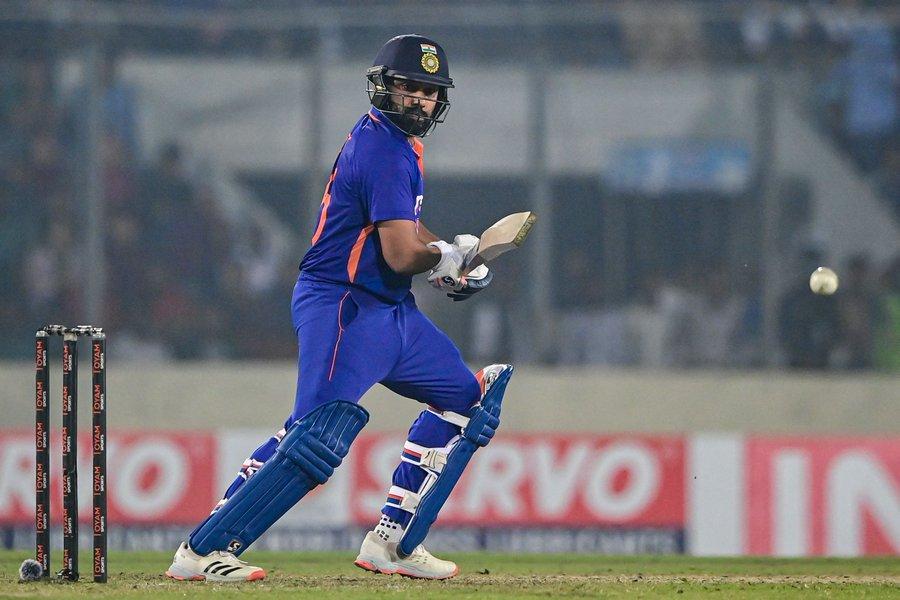 Rohit bats at no. 9 for 1st time in his int'l career due to injury ...