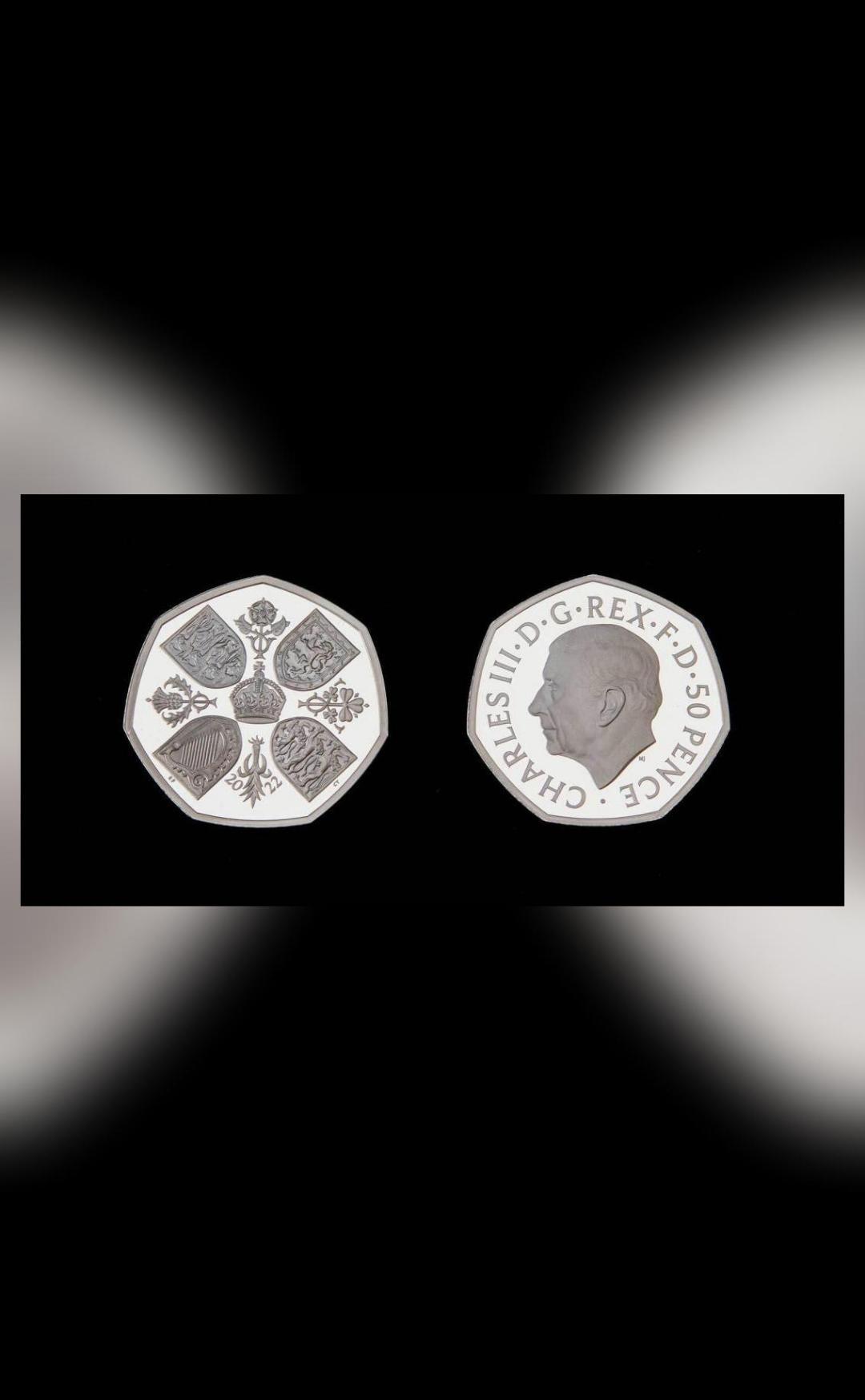 New 50-pence King Charles coins enter circulation in UK | World News ...