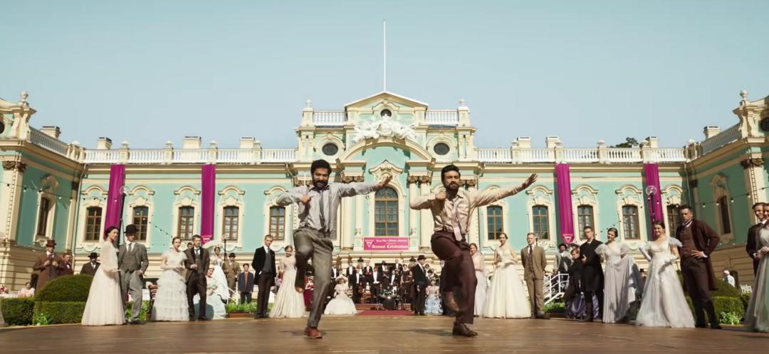 RRR's 'Naatu Naatu' song was shot outside Ukraine President's palace ...