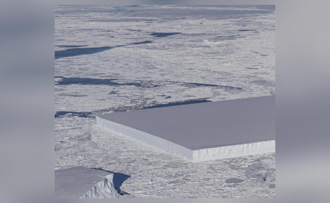 Pic of 'perfectly rectangular' iceberg shared by NASA goes viral ...