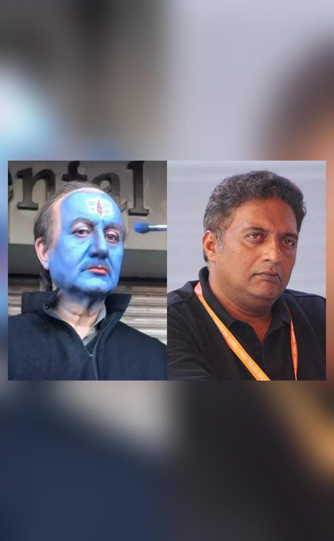 Anupam reacts to Prakash Raj calling Kashmir Files 'nonsense' film