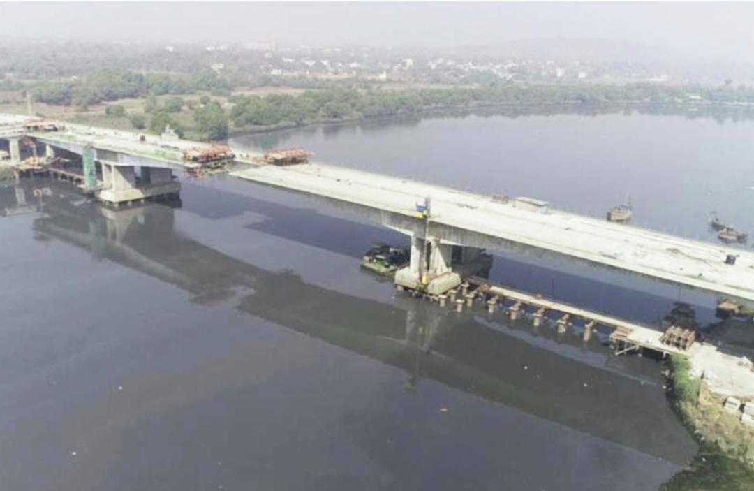 Work on bridge to connect Dombivli with Thane 84% complete