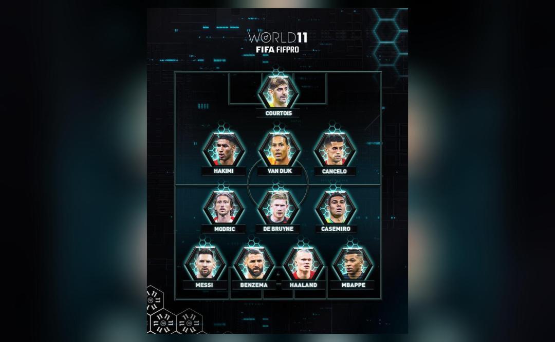 FIFA Best World XI for 2022 announced, Messi included as Ronaldo misses ...