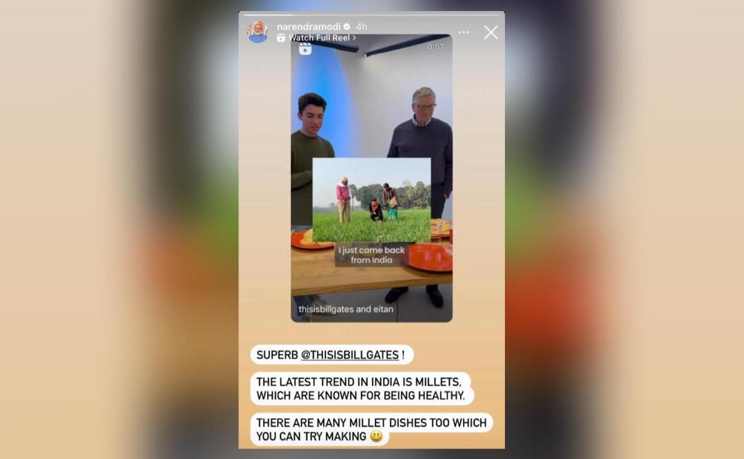 PM Modi praises Bill Gates' roti making video, says 'superb, try ...