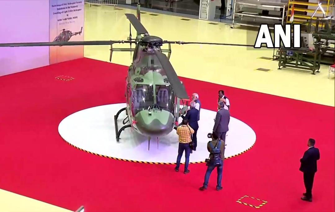 PM Modi inaugurates Asia's largest helicopter factory in Karnataka