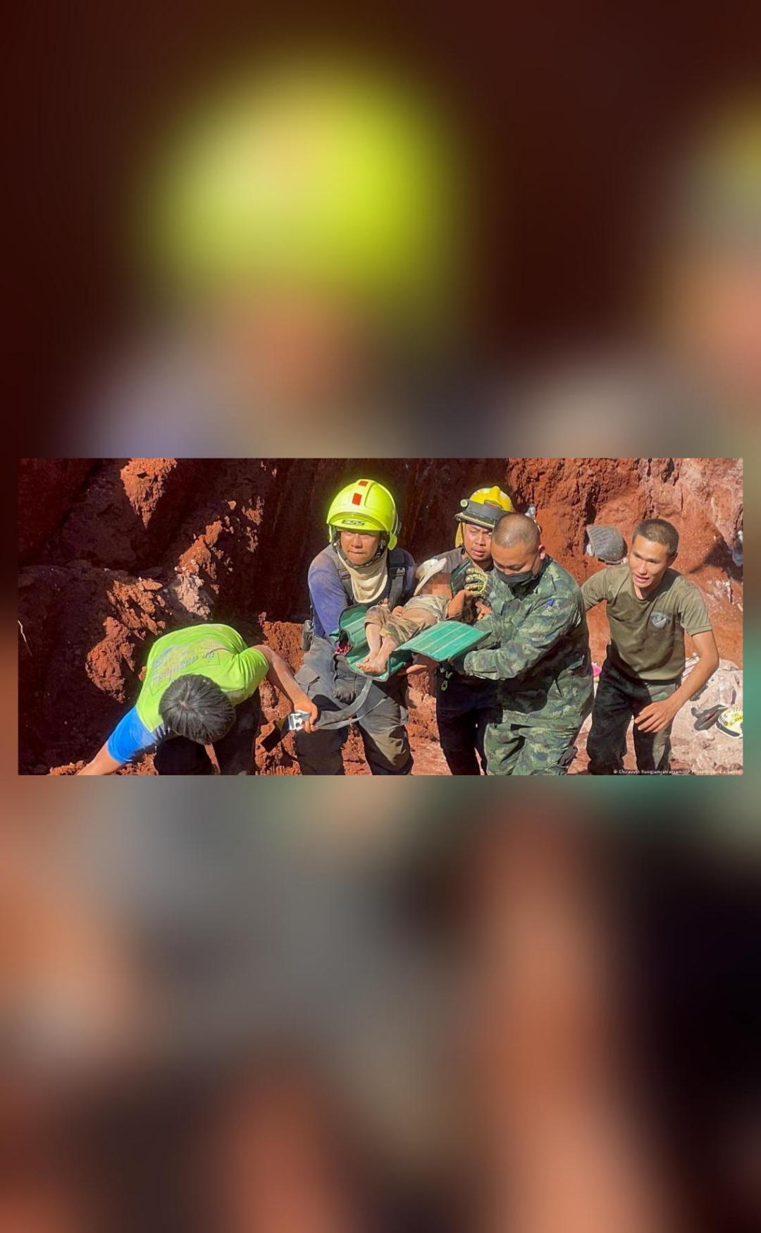 Toddler rescued 18 hours after falling into a well in Thailand | World ...