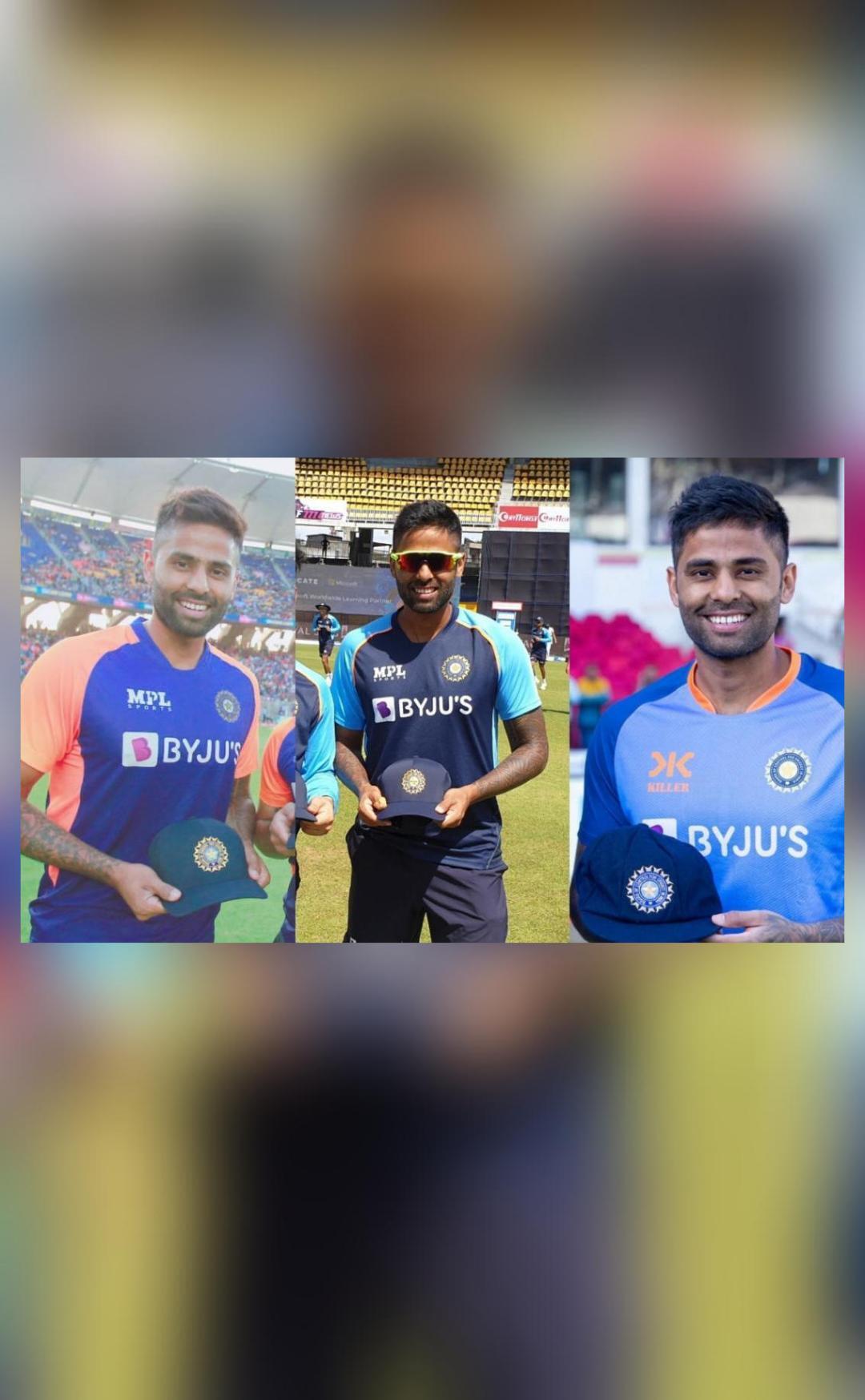 Suryakumar becomes 1st Indian cricketer to debut in all 3 formats after ...