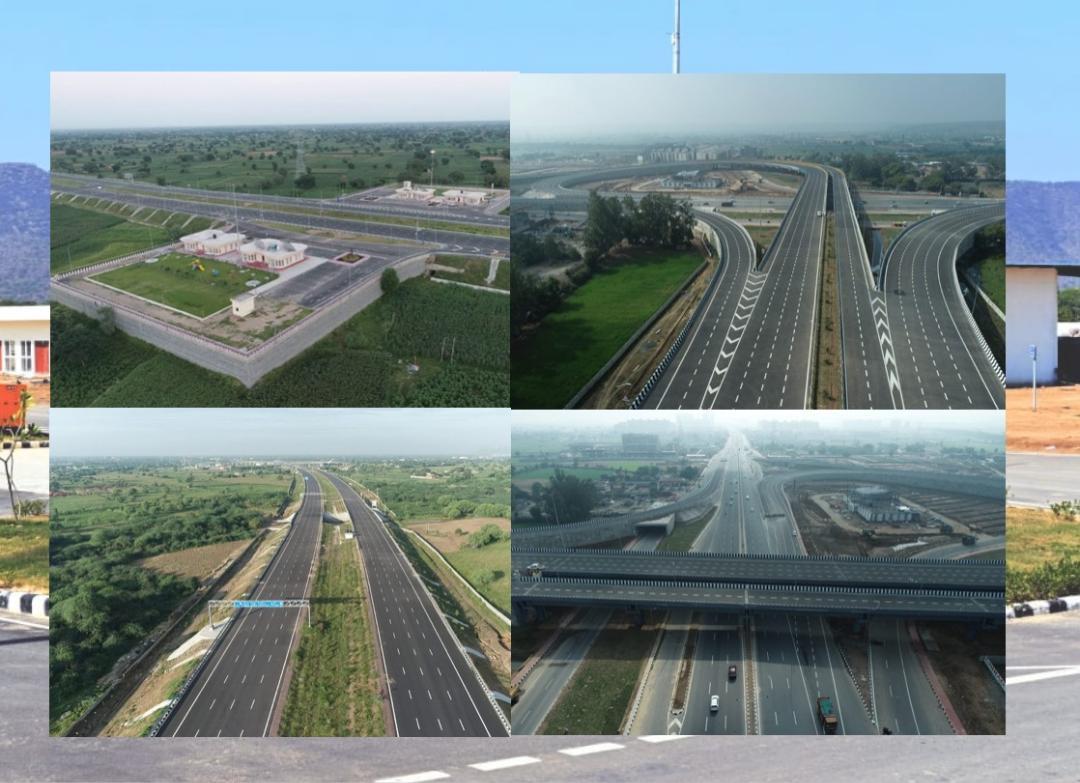 Gadkari shares new pics of Delhi-Mumbai expressway, India's longest ...