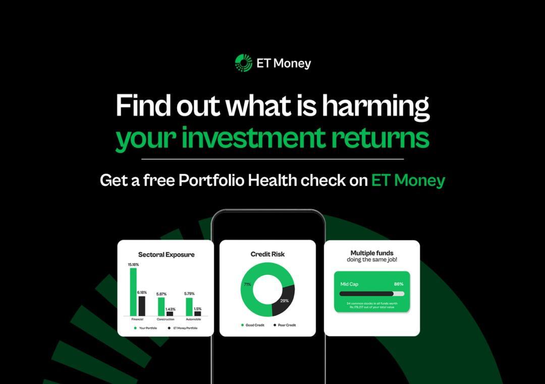 Investment portfolio in red? Get a free Portfolio Health Check: ET ...