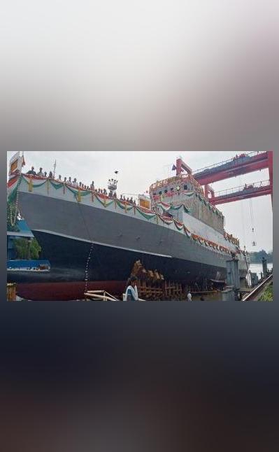 Anti-submarine warfare craft 'INS Androth' launched in Kolkata