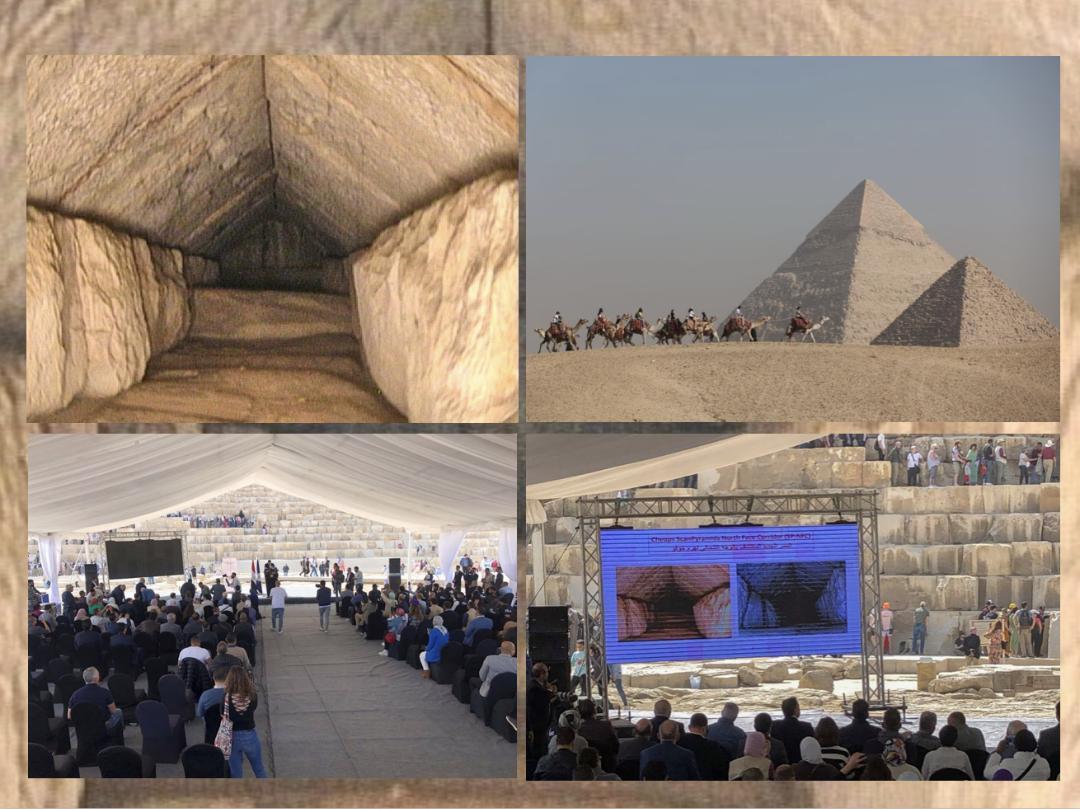 Hidden corridor discovered in Great Pyramid of Giza; pics surface ...