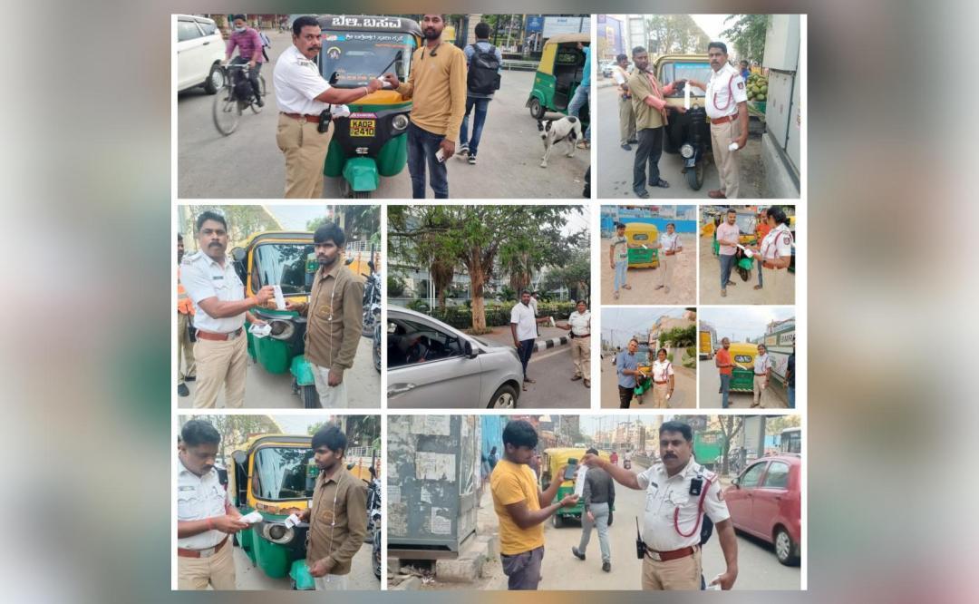 Auto drivers fined for not wearing uniforms in Bengaluru | National ...