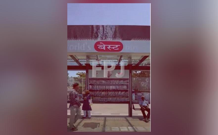 Video of Mumbai bus stop equipped with modern facilities surfaces ...