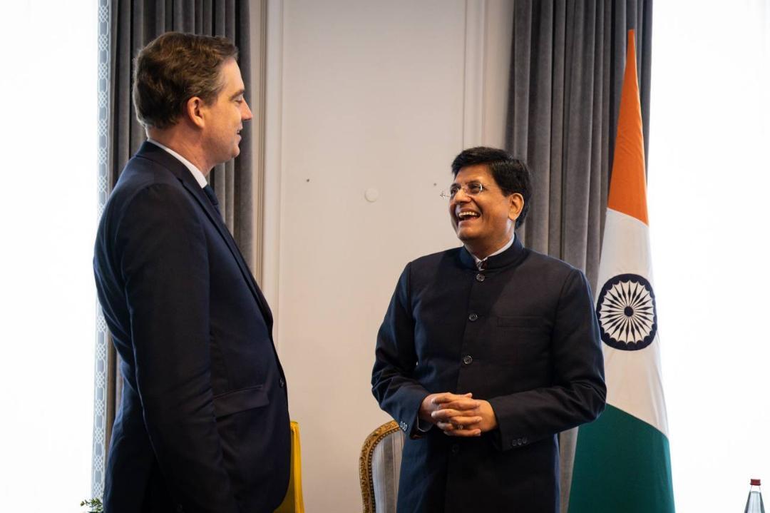 Piyush Goyal meets French Trade Minister, discusses India-EU FTA