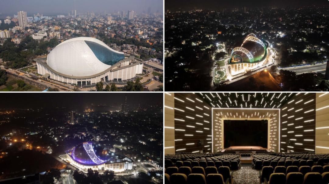 ₹440-crore shell-shaped auditorium inaugurated in Kolkata, pics released