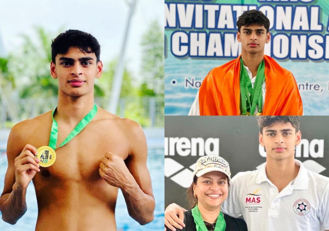 R Madhavan's son Vedaant wins 5 swimming golds for India in Malaysia ...